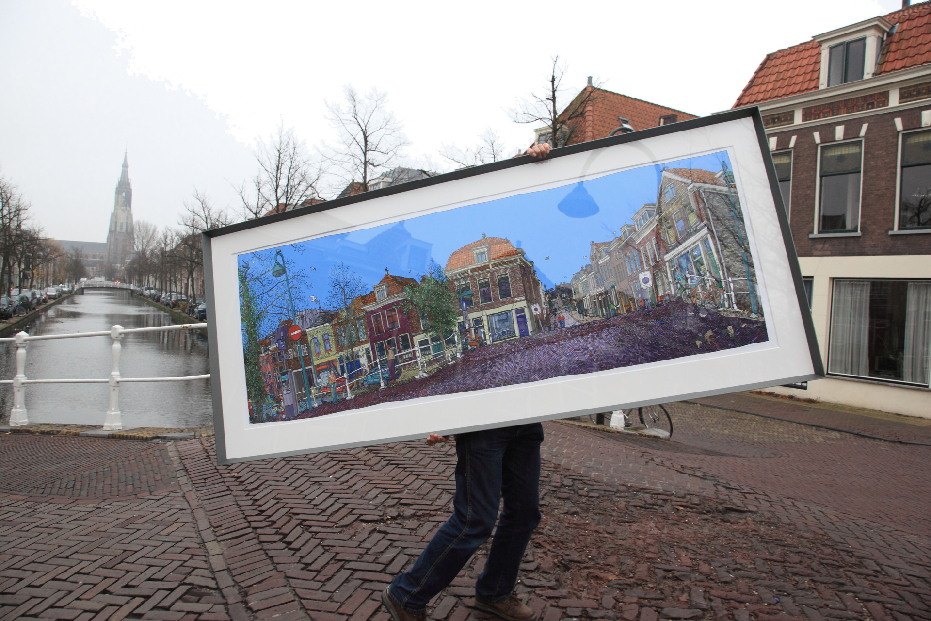 stadsgezicht Verwersdijk | Mark van Huystee